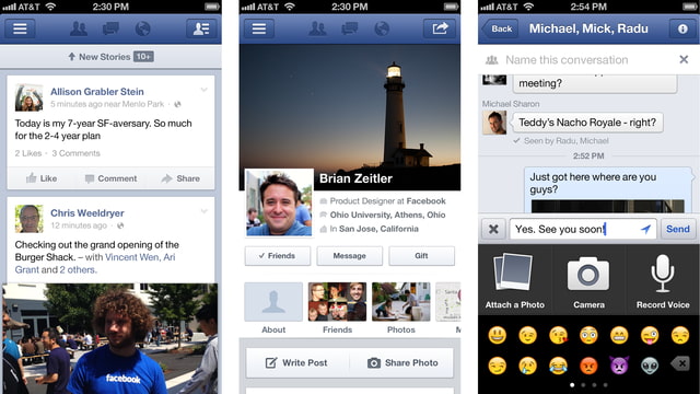 Facebook App is Updated With Support for Changing Cover Photos - iClarified