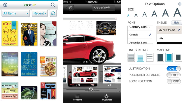 NOOK App Gets Support for Comics, HD Magazines, Enlarging Illustrations ...