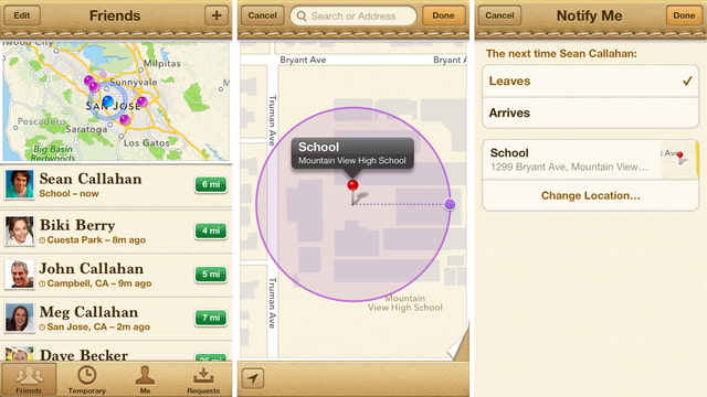 Apple Updates Find My Friends App With UI Improvements - iClarified