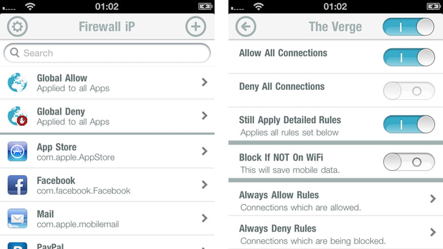 Firewall iP Gets Redesigned UI With Support for the iPhone 5 - iClarified