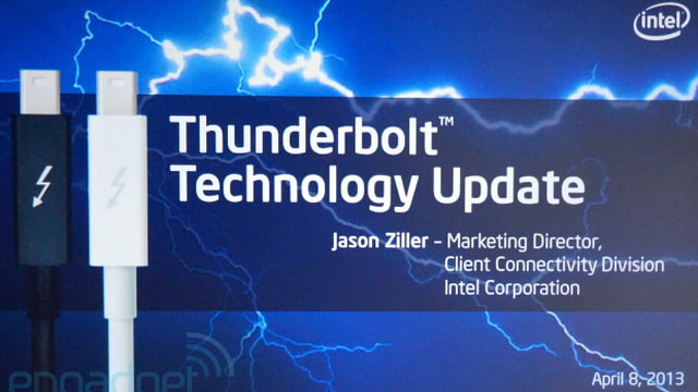 Intel Announces Next Generation 20 Gbps Thunderbolt - iClarified