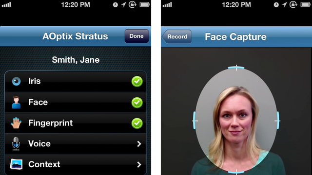 AOptix Releases $200 Biometric Scanning App for iPhone - iClarified