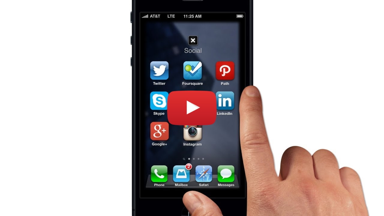 iOS 7 Concept Features Pull Down Icon Menus, Status Bar Toggles ...