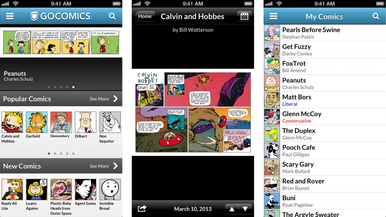 New GoComics App Brings Over 20 Years of Comic Strips to iOS - iClarified