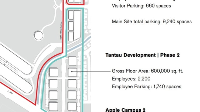 Apple Revises Plans For New Campus, Adds More Parking and Bicycle ...