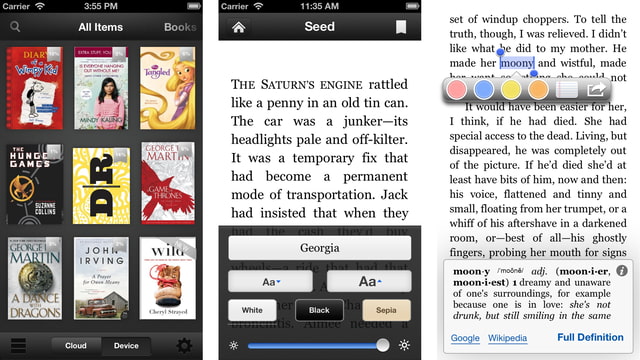 Kindle App Gets Support for Accessibility Features - iClarified