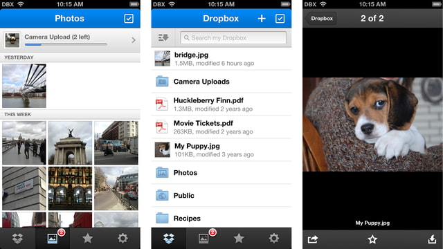 Dropbox App Gets Support for Viewing All Your Photos - iClarified