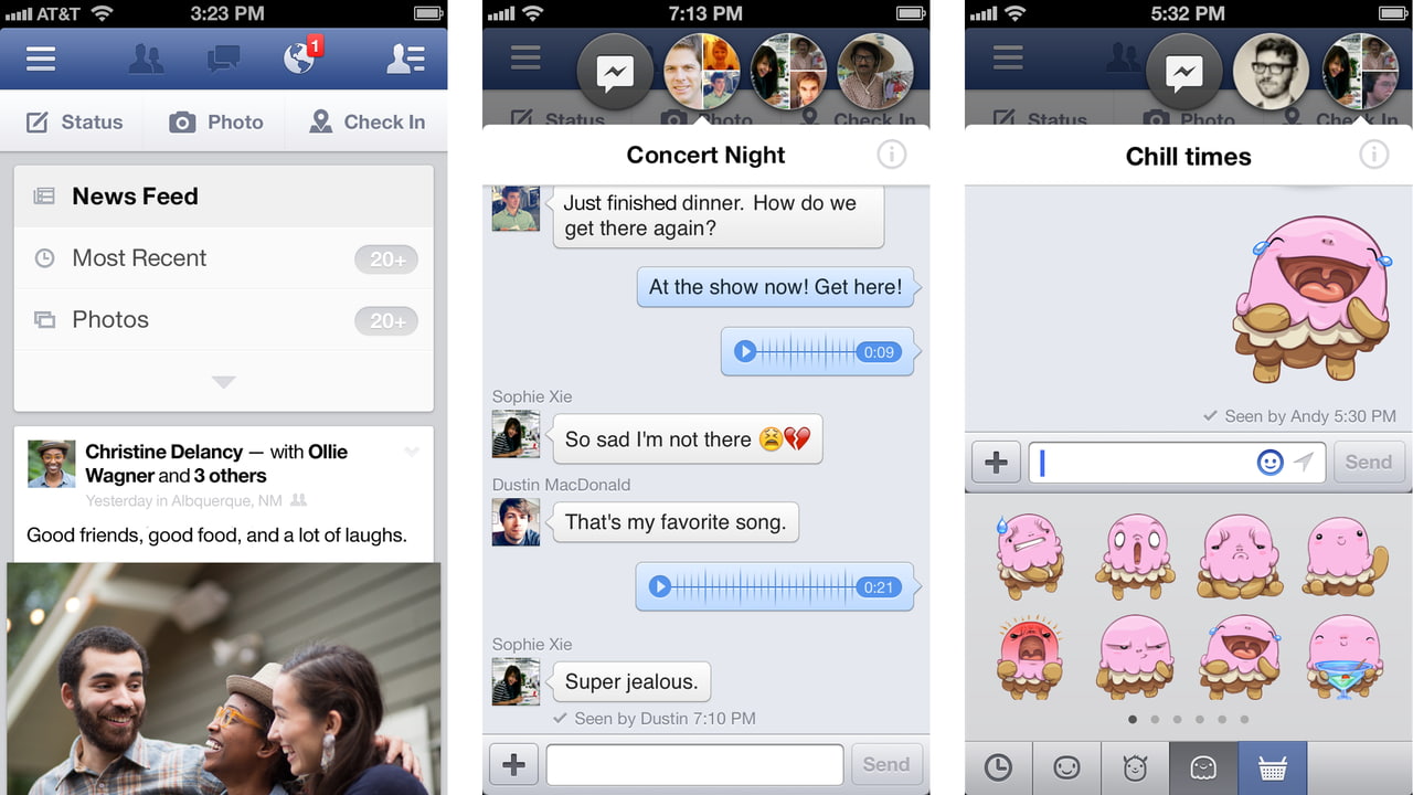 Facebook App Updated With Improved Places Editing, Photo Viewer Button ...
