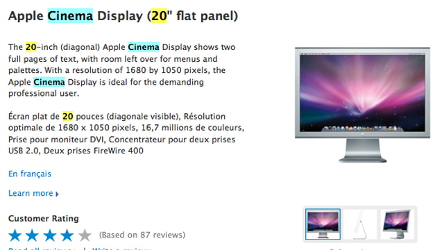 Apple Discontinues the 20-inch Cinema Display - iClarified