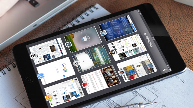 iOS 7 Safari Design Concept Features Gesture Invoked Dashboard [Video ...