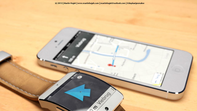 iWatch Concept Updated With Maps Interface [Gallery] - iClarified