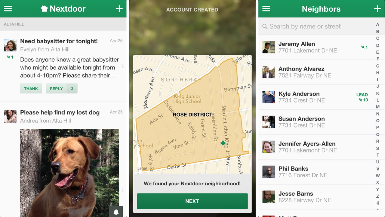 Neighborhood Social Network 'Nextdoor' Launches iPhone App - iClarified