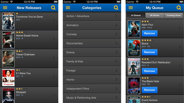 Blockbuster Releases Rebuilt iOS App for Renting Movies - iClarified