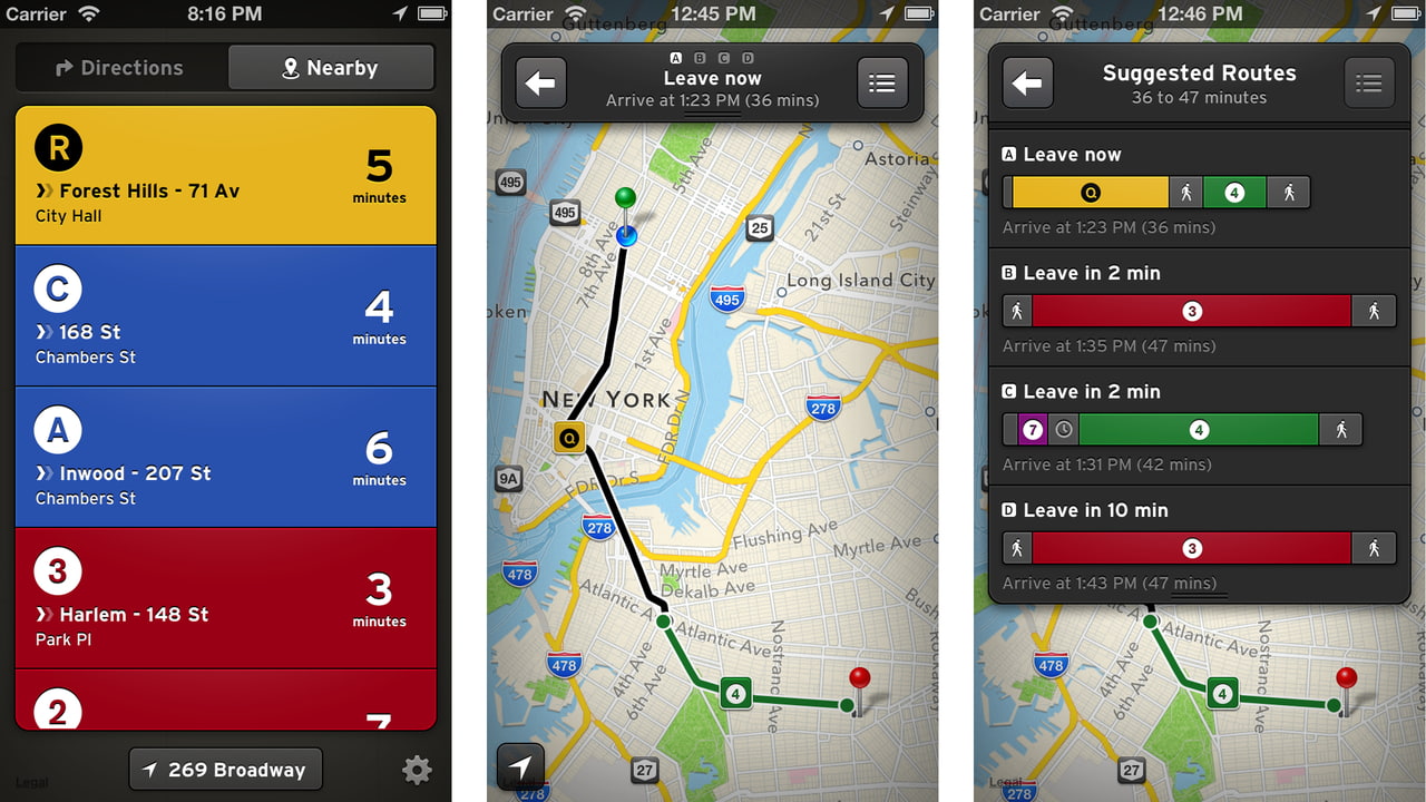 The Transit App 2.0 Released for iPhone, Now Available for Free ...