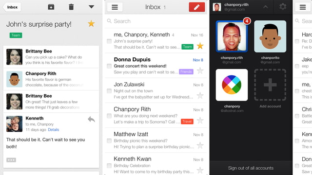 Gmail App Gets Updated With the New Inbox, More Notifications Options ...
