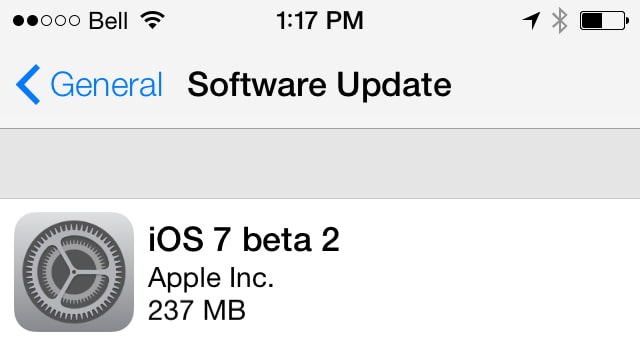 Apple Releases iOS 7 Beta 2 to Developers [Download] - iClarified