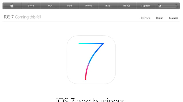 Apple Highlights iOS 7 Features for Business - iClarified