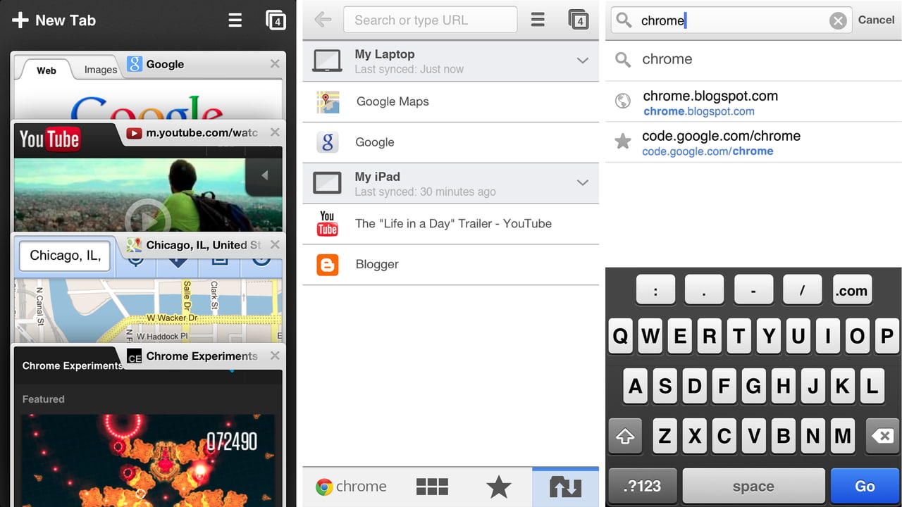 Google Updates Chrome for iOS With Fullscreen Mode for iPad, TTS ...