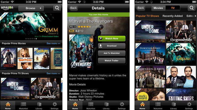 Amazon Instant Video App Gets AirPlay Support, IMDB Content, Customer ...