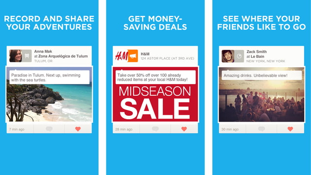 Foursquare App Gets Updated With New Design for iOS 7 - iClarified