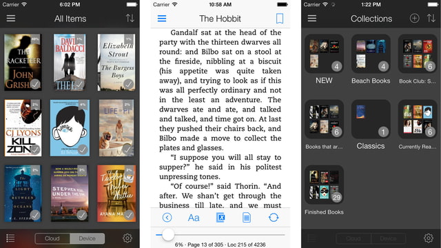 Amazon Releases New Kindle App for iOS 7 With New Collections Feature ...