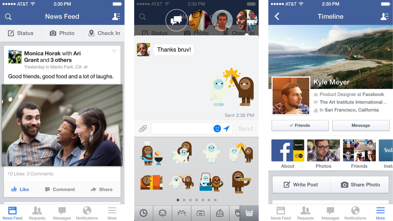The New Facebook App for iOS 7 is Now Available for Download - iClarified