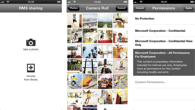 Microsoft Rights Management Sharing App Released for iOS - iClarified