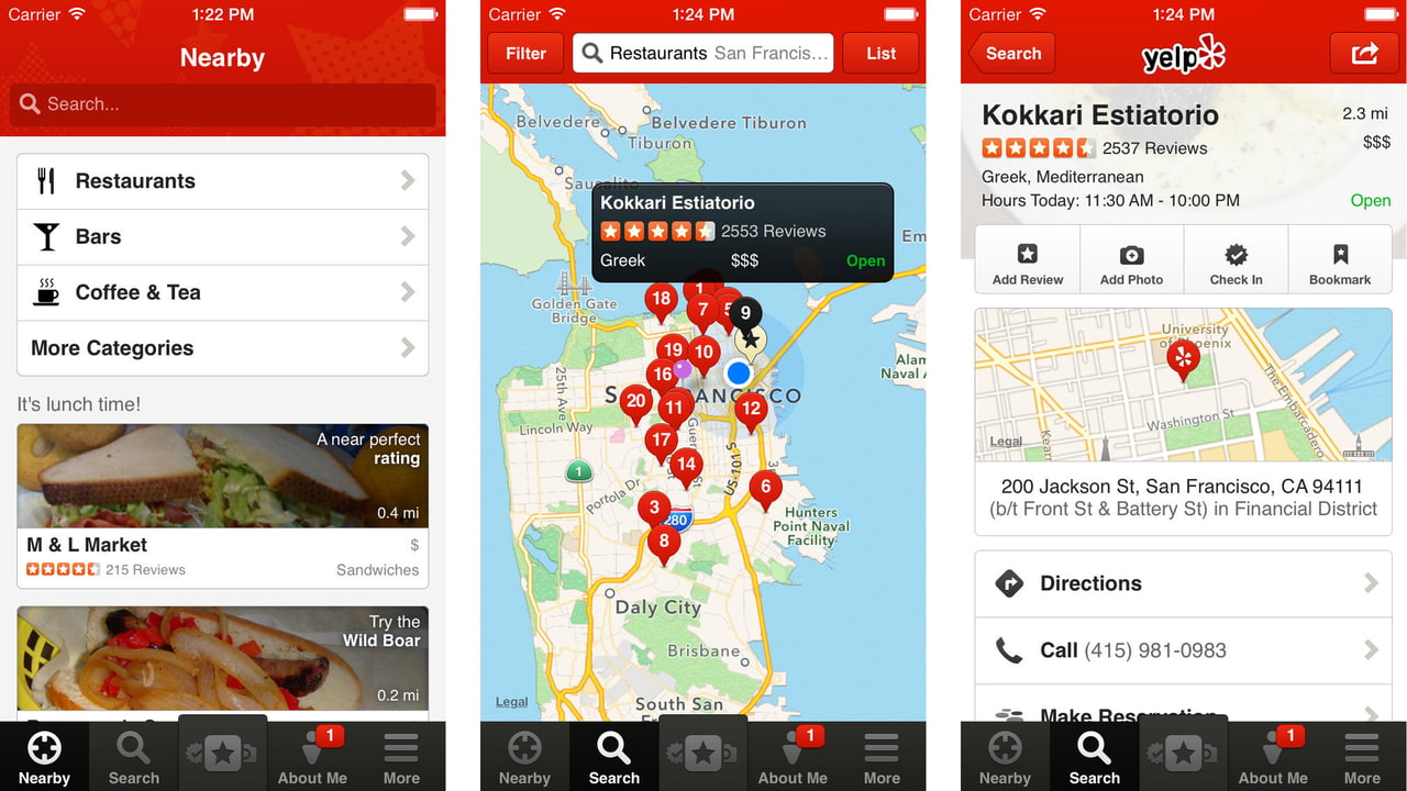 Yelp App Gets Improved Navigation, Better Performance, Updated Icons ...