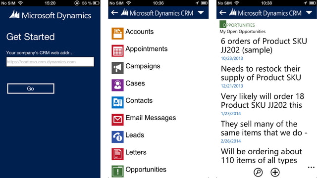 Microsoft Dynamics CRM App Released for iPhone - iClarified