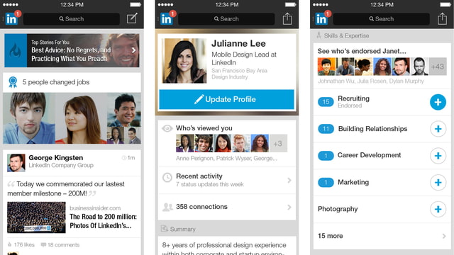 LinkedIn Releases a Completely Redesigned iPad App - iClarified