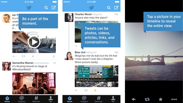 Twitter App Now Previews Tweets With Photos, Vine Videos in Home ...