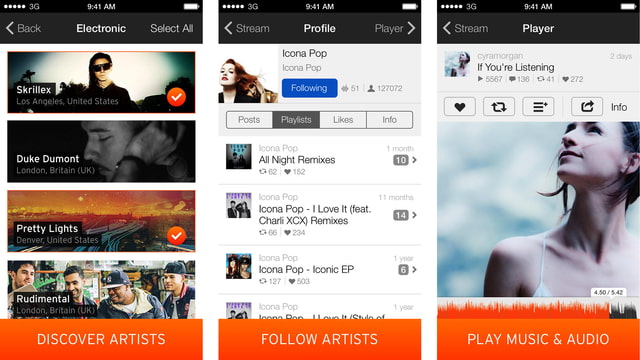 SoundCloud App Gets Refreshed Design for iOS 7 - iClarified