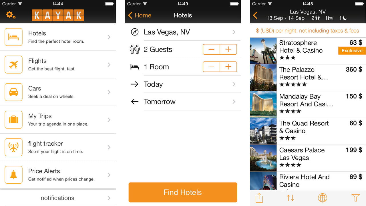 KAYAK App Gets Redesigned Flight Tracker, Faster Hotel Checkout, More ...