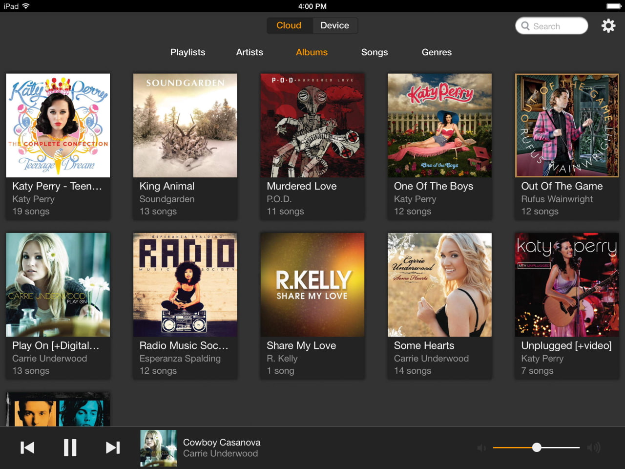 Amazon Cloud Player App Gets Updated Look for Album and Artist Pages - iClarified