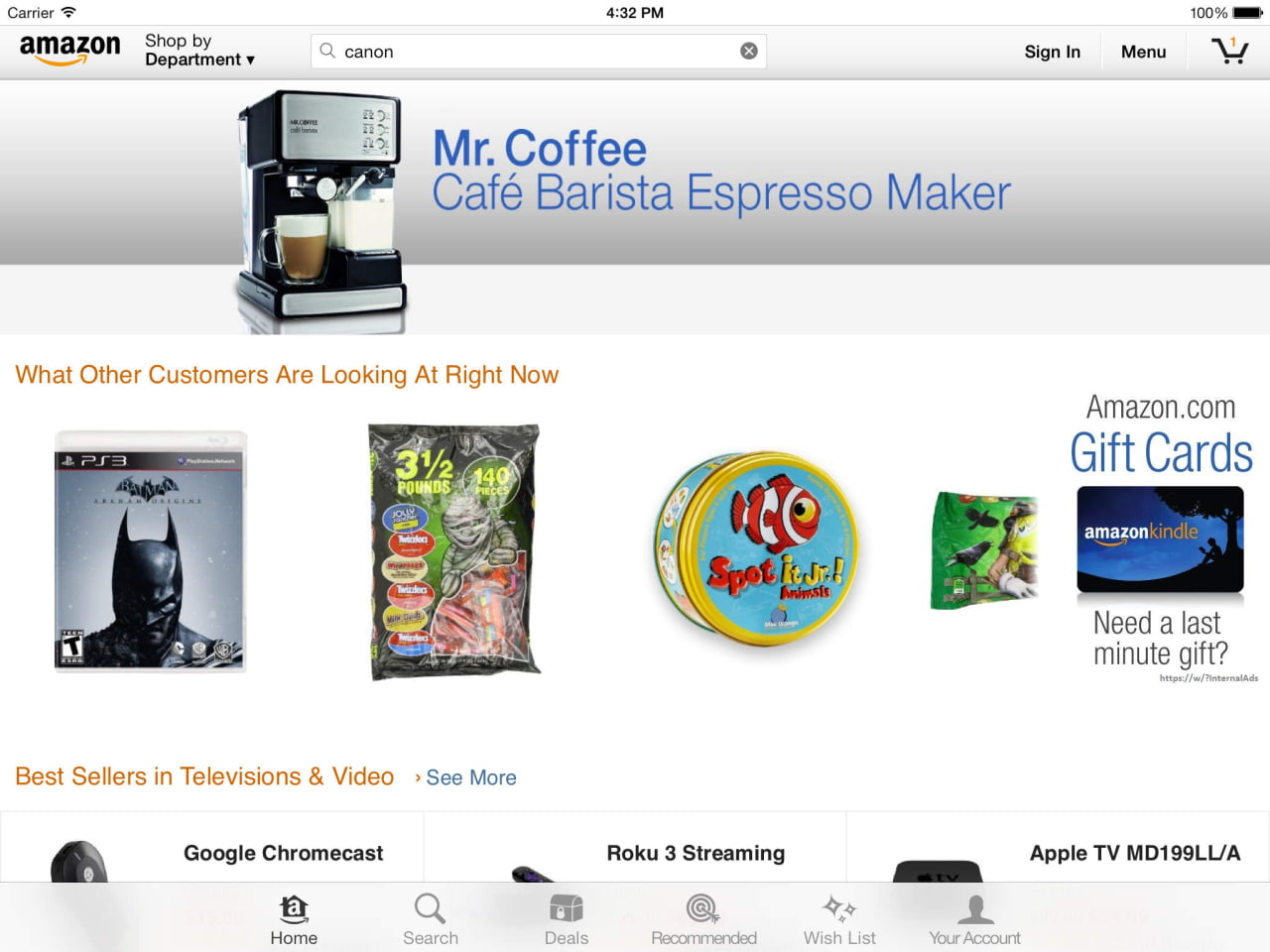 The Amazon Mobile App Has Been Redesigned for iOS 7 - iClarified