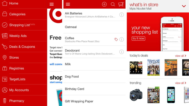 Target Updates Its App for iOS 7 With Tweaked Design, Swipe-To-Go-Back ...