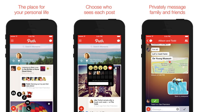 Path App Finally Gets Updated for iOS 7 - iClarified