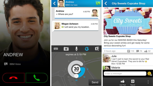 BBM App is Updated With Improved Response Times, Battery Life ...