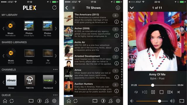 Plex App Gets Play Queues & Shuffle Support, Chromecast Support Now Free - iClarified