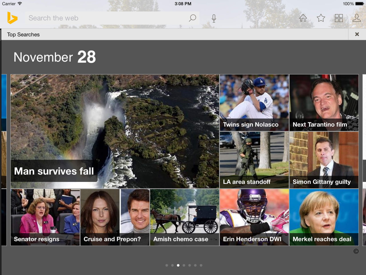 Bing for iPad Now Lets You Bookmark Any Webpage - iClarified