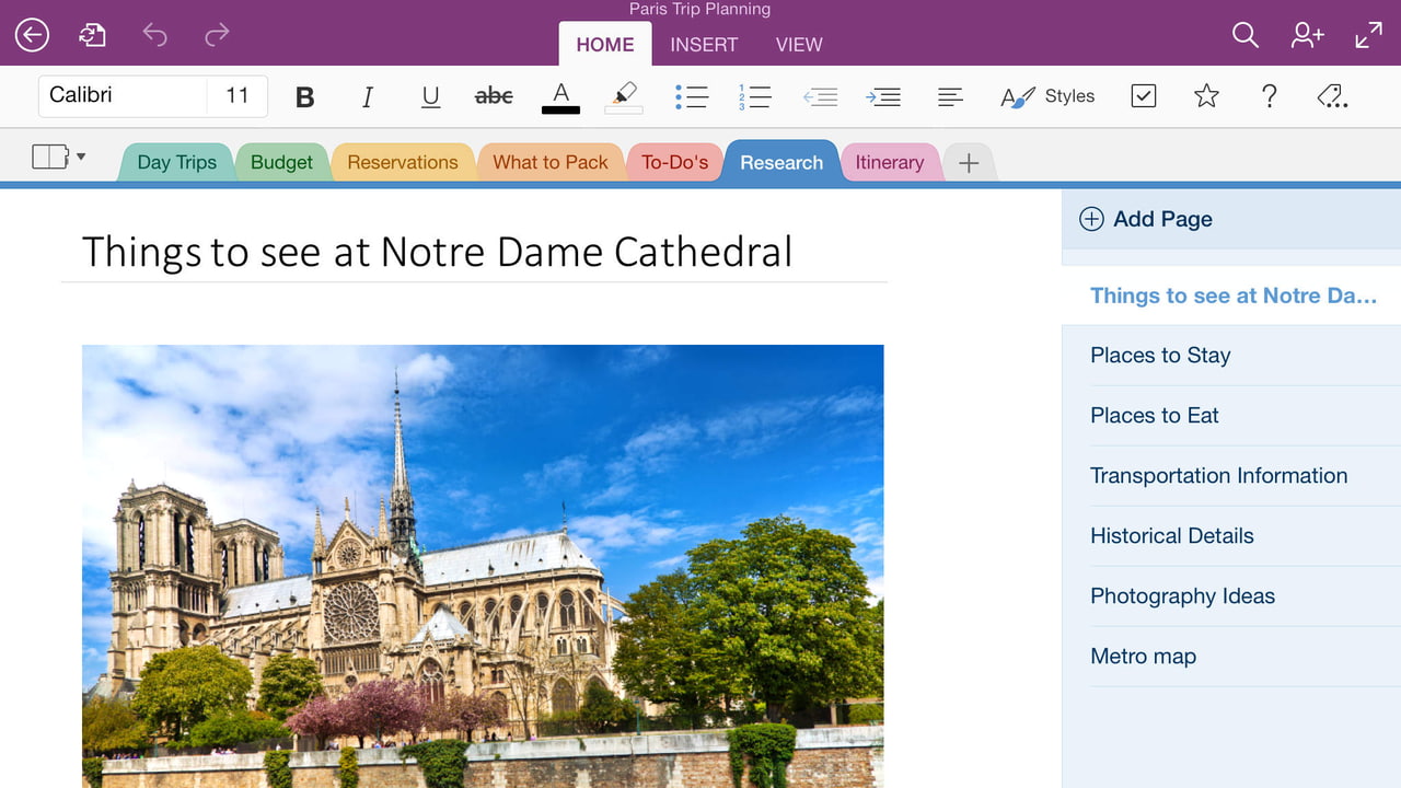 Microsoft OneNote for iPad Gets Redesigned for iOS 7 - iClarified