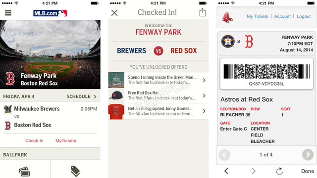 MLB.com At the Ballpark App Gets iOS 7 Redesign and iBeacon Support ...