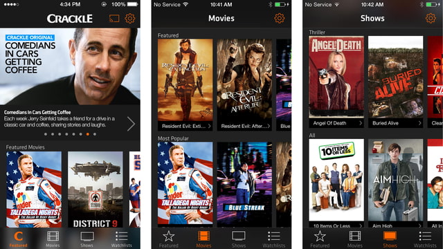 Crackle Movies & TV App Gets Completely Rebuilt for iOS 7 - iClarified
