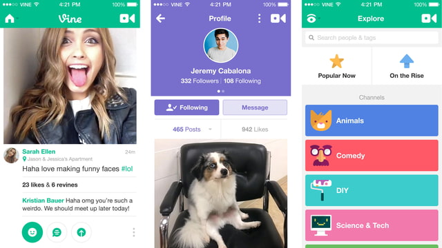 Vine App Gets Updated With New Video Messaging Feature - iClarified