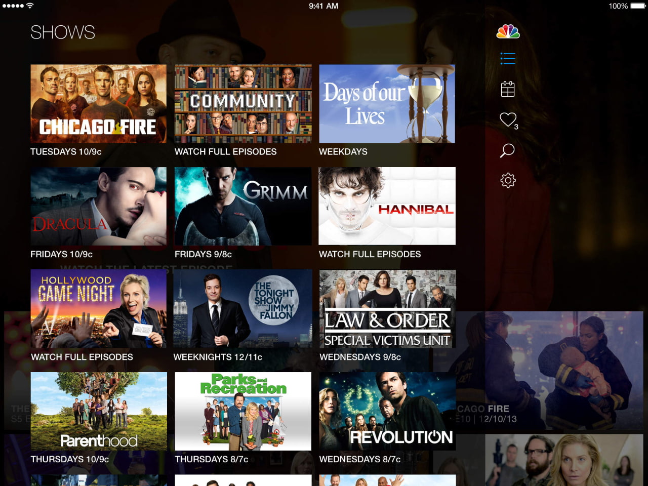 NBC App Gets Updated With AirPlay Support - iClarified
