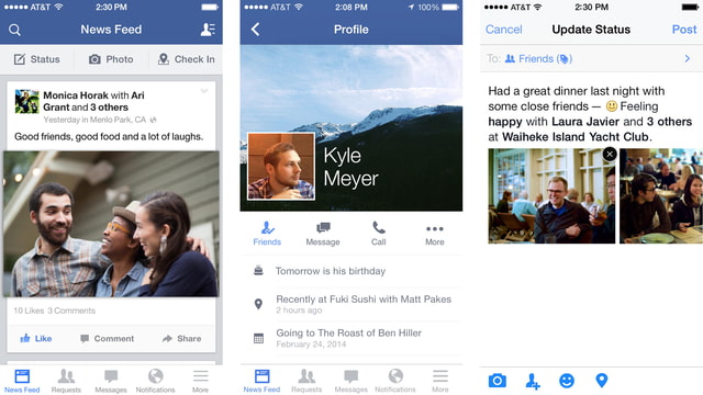 Facebook 9.0 Released for iOS - iClarified