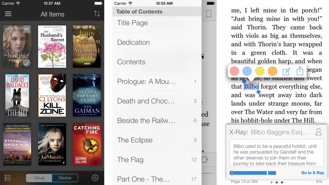 Amazon Updates Kindle App for iOS With Table of Contents, X-Ray Smart ...