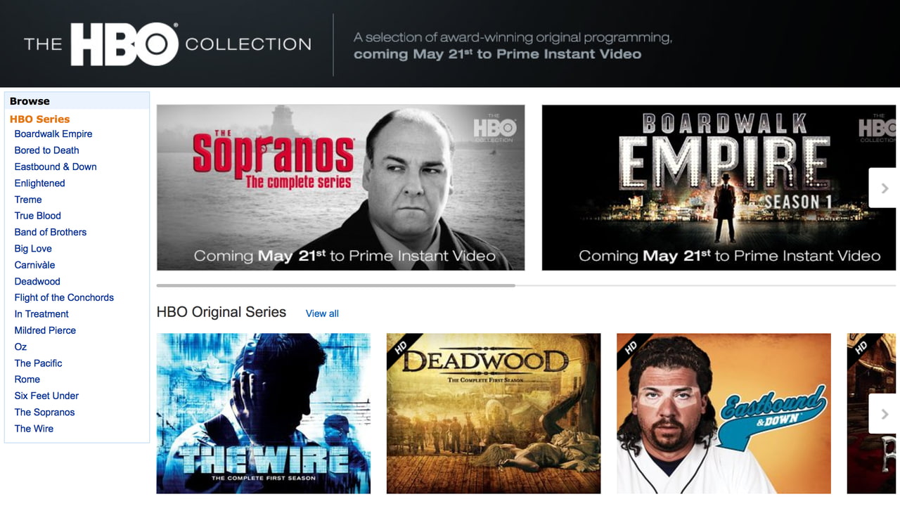 Amazon Instant Video is Getting Select HBO Programming Starting May 21 ...