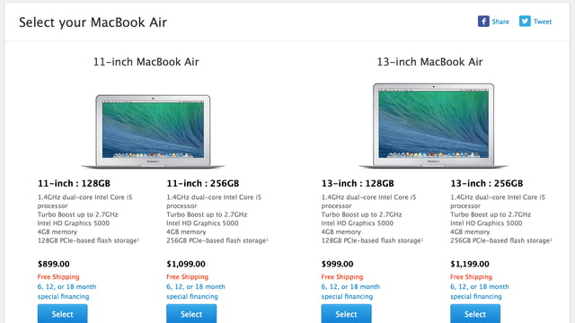 Apple Releases New MacBook Airs, Drops Price By $100 - iClarified
