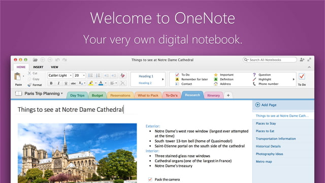 Microsoft OneNote for Mac Gets Support for Printing, Drag and Drop ...